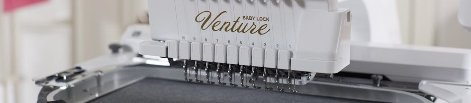 Baby Lock Venture Multi Needle Embroidery Machine – Singer Sewing Center
